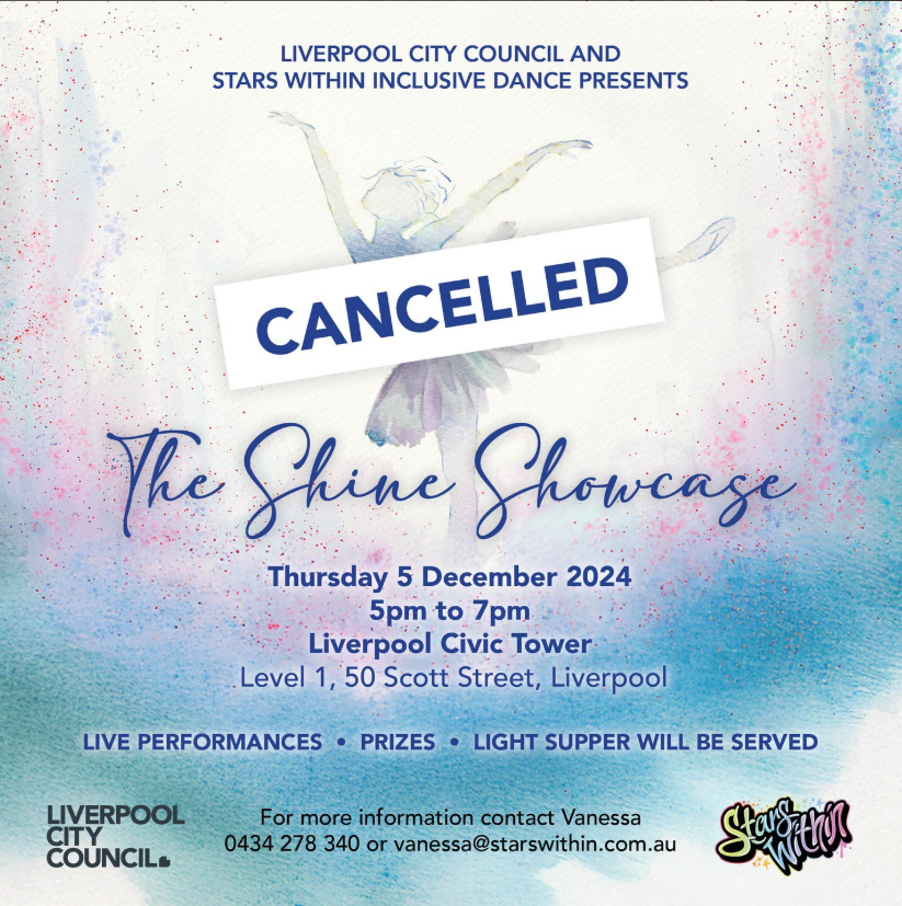 The Shine Showcase (IDPwd) 5 Dec - CANCELLED - Support Services ...