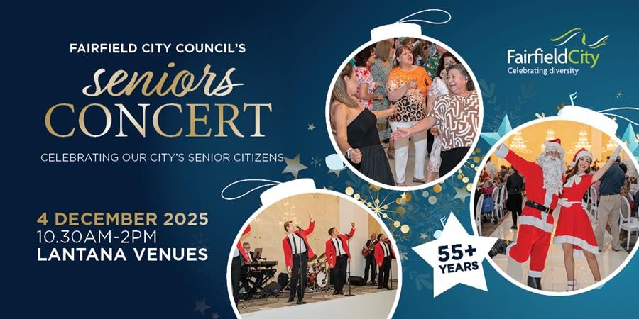 Fairfield City Council Seniors Concert 2025 - Support Services ...